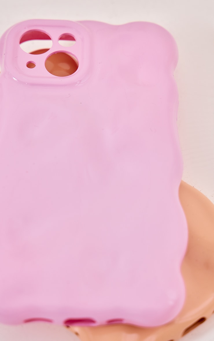 solid light pink phone case