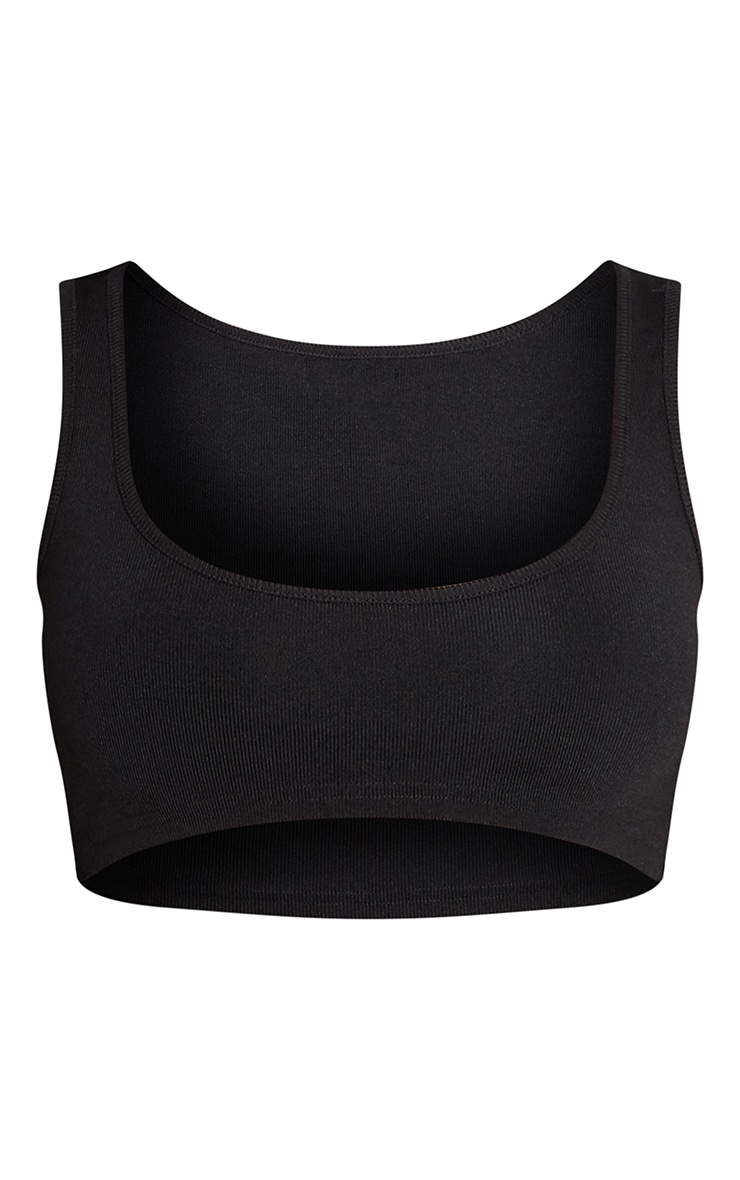 Black Bandage Micro Crop Top | Tops | PrettyLittleThing