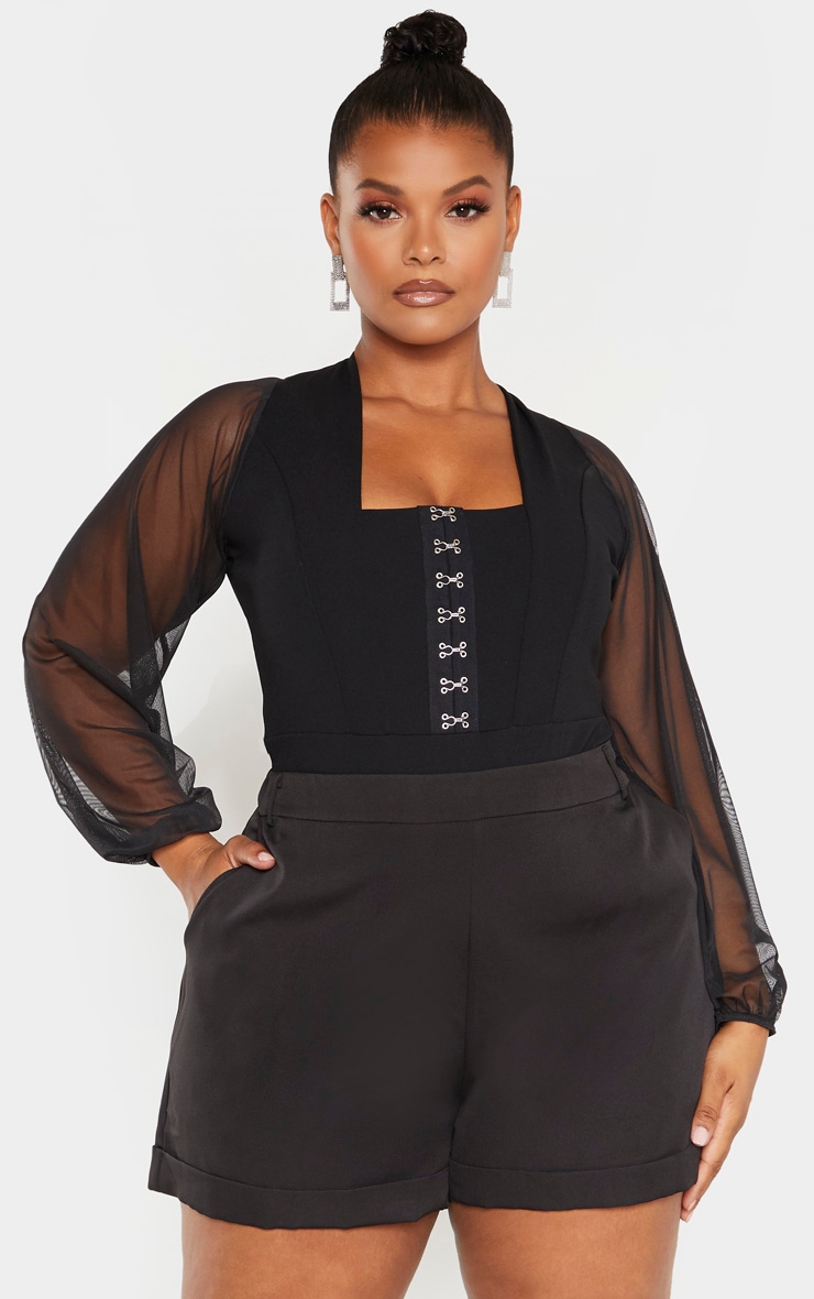 Mesh Bodysuits | Sheer Bodysuit | PrettyLittleThing