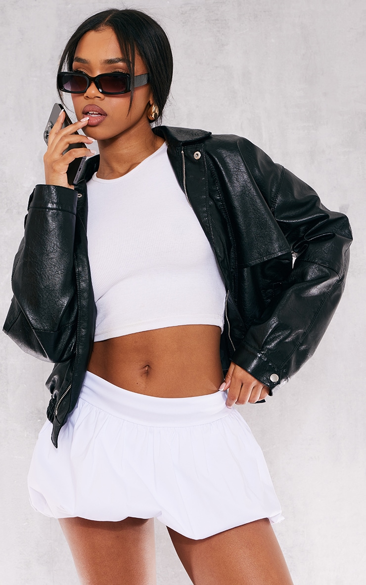Women's Skorts | Black & White Skorts | PrettyLittleThing