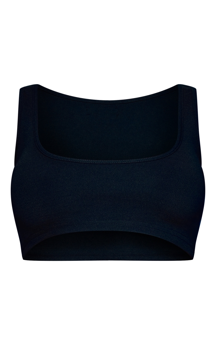 Black Bandage Micro Crop Top | Tops | PrettyLittleThing