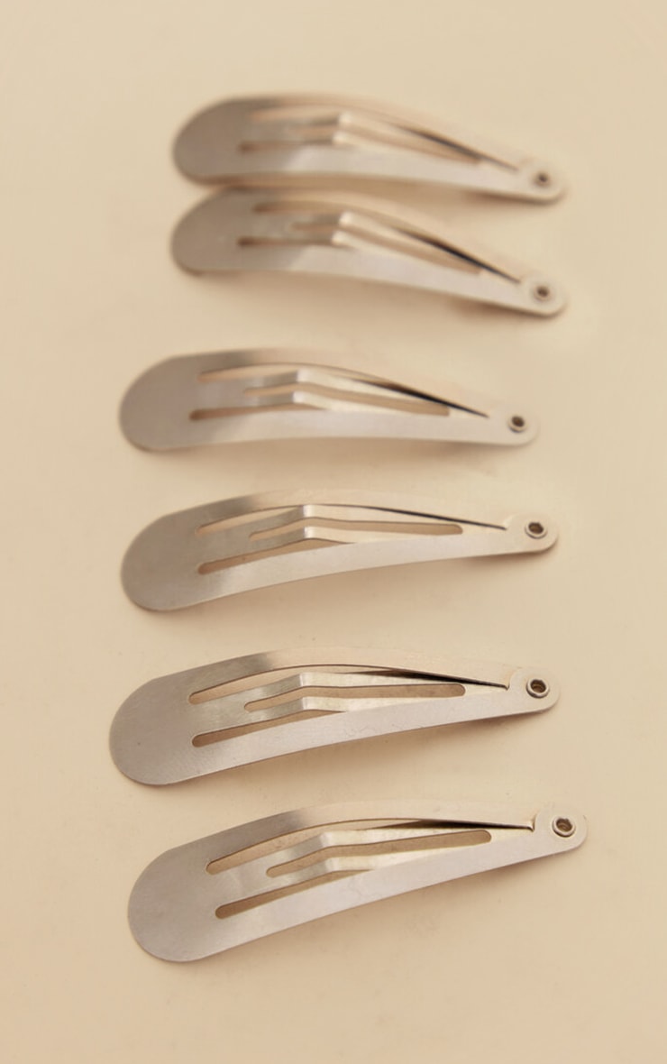 Silver Hair Slide 20 Pack | Accessories | PrettyLittleThing