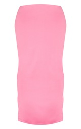 Shape Pink Sculpted Low Rise Maxi Skirt | Shape | PrettyLittleThing USA