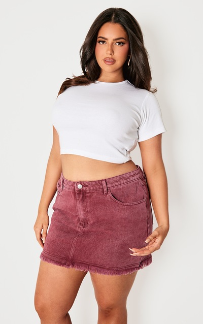 Red Mini Skirts | PrettyLittleThing