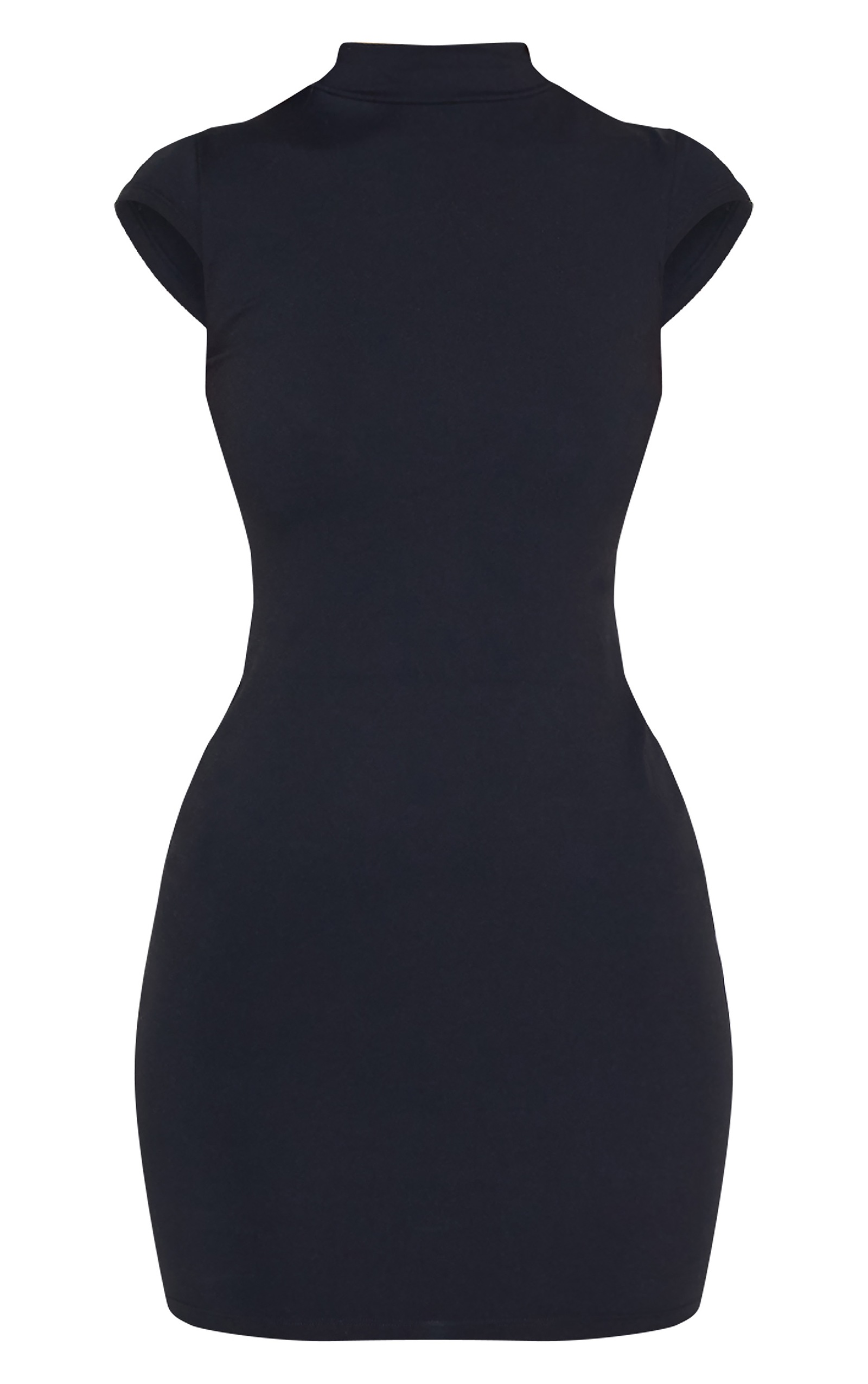 Black Contour Sculpt Cap Sleeve Bodycon Dress | Dresses ...