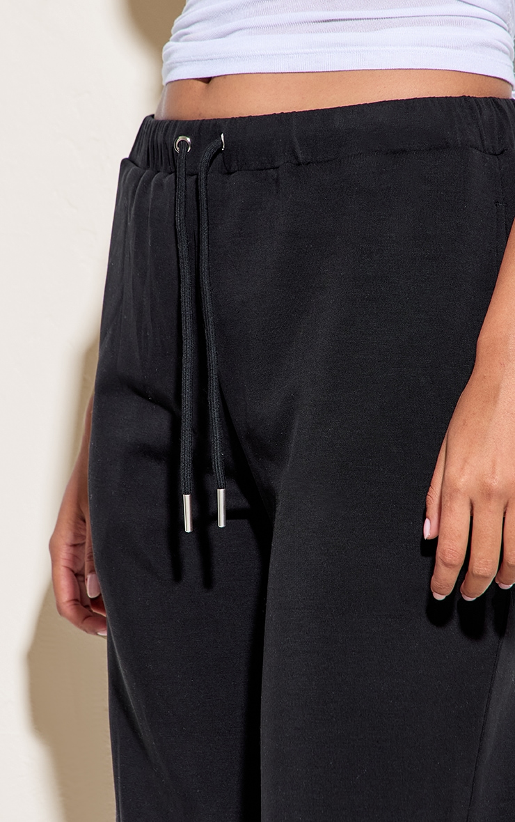 Black Super Soft Cuffed Jogger | Athleisure | PLT