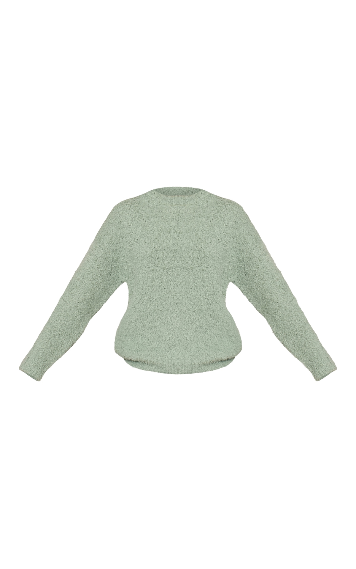 Mint Teddy Knit Oversized Jumper | Knitwear | PLT