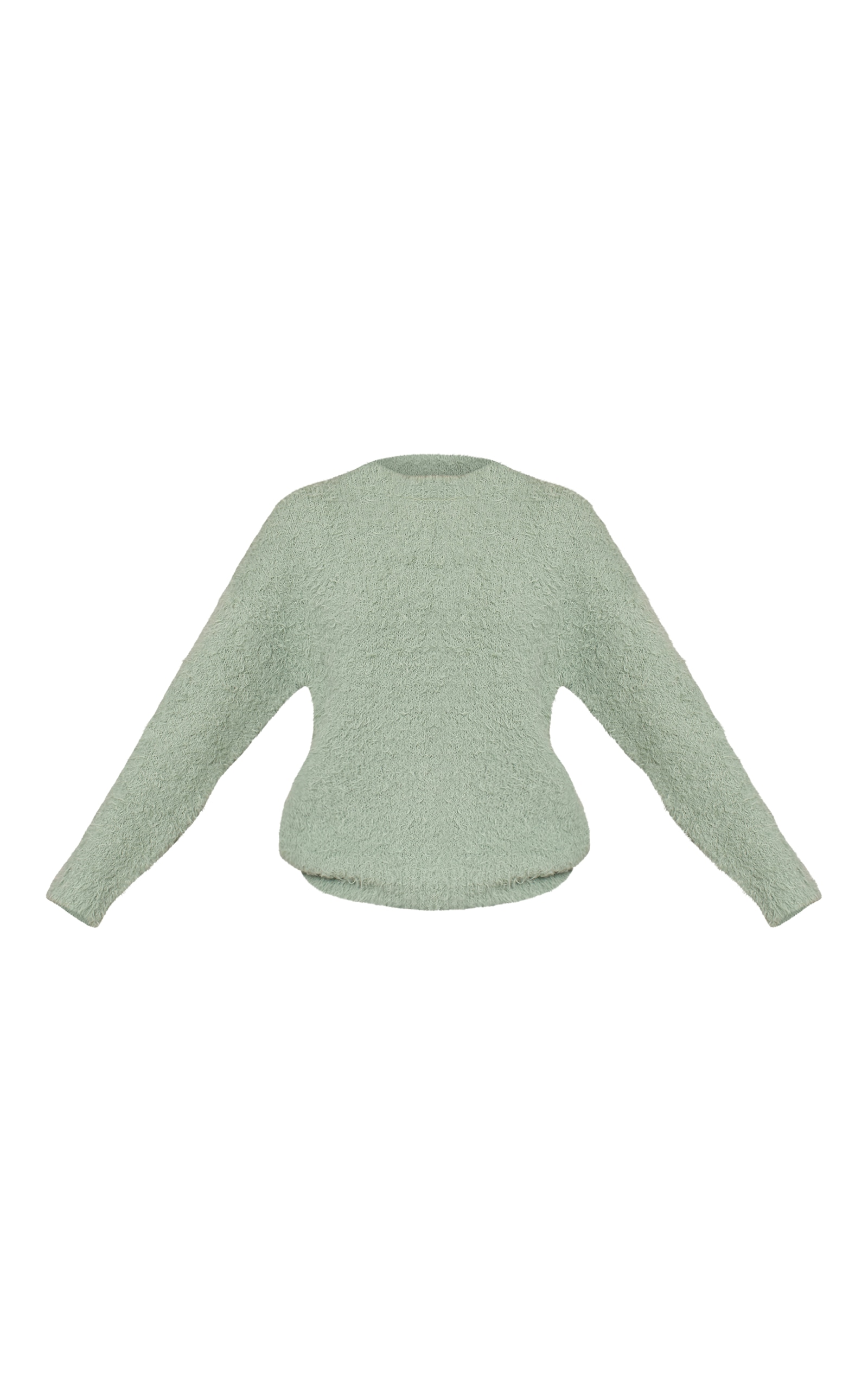 Mint Teddy Knit Oversized Jumper | Knitwear | PLT