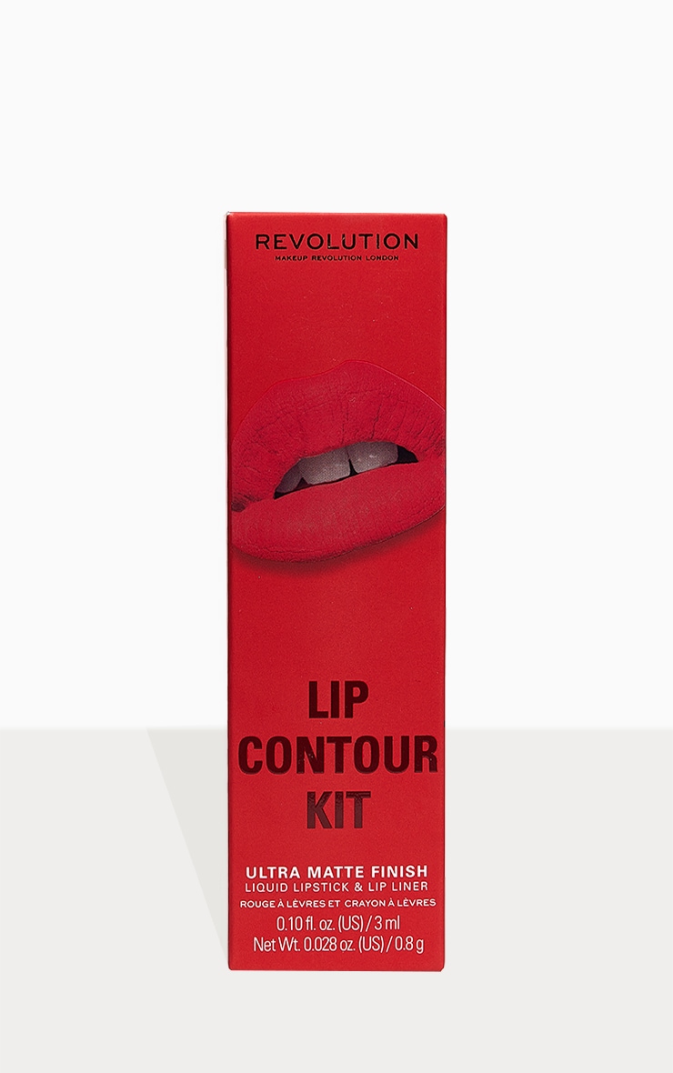 Makeup Revolution Kit de contour des lèvres Sassy Red ...