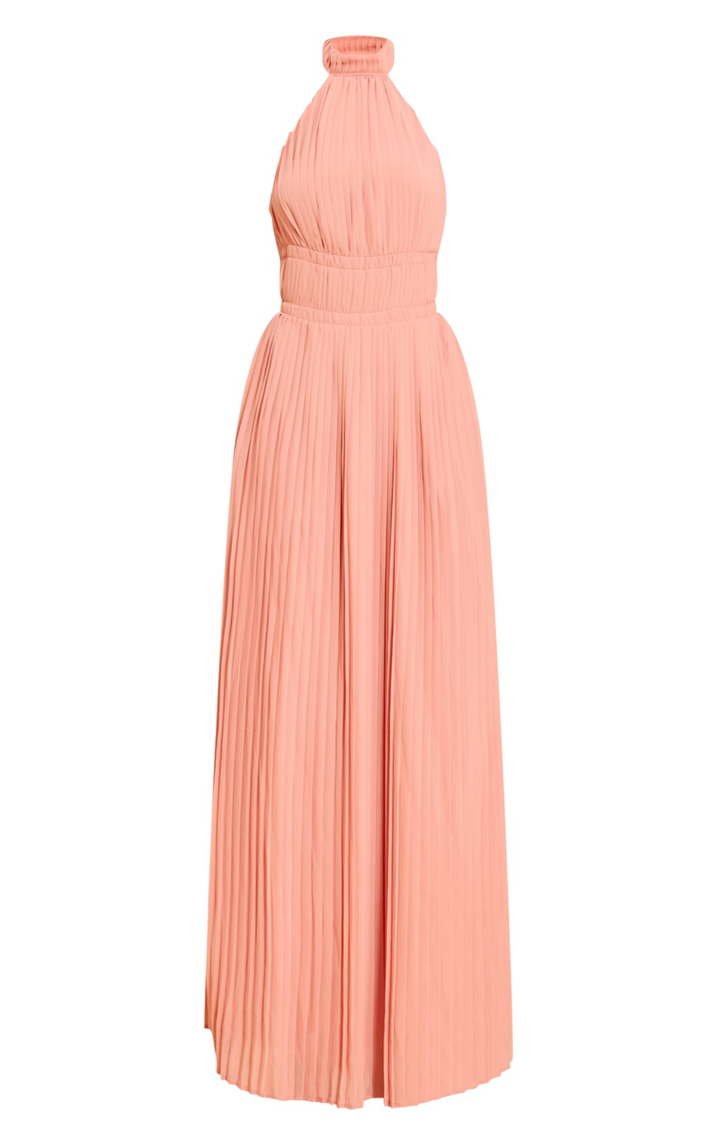Blush Extreme High Neck Sleeveless Maxi Dress | Dresses ...