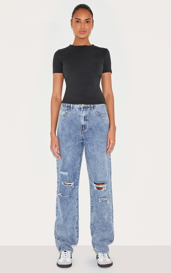 Women's Ripped Jeans | Distressed Jeans | PrettyLittleThing AUS