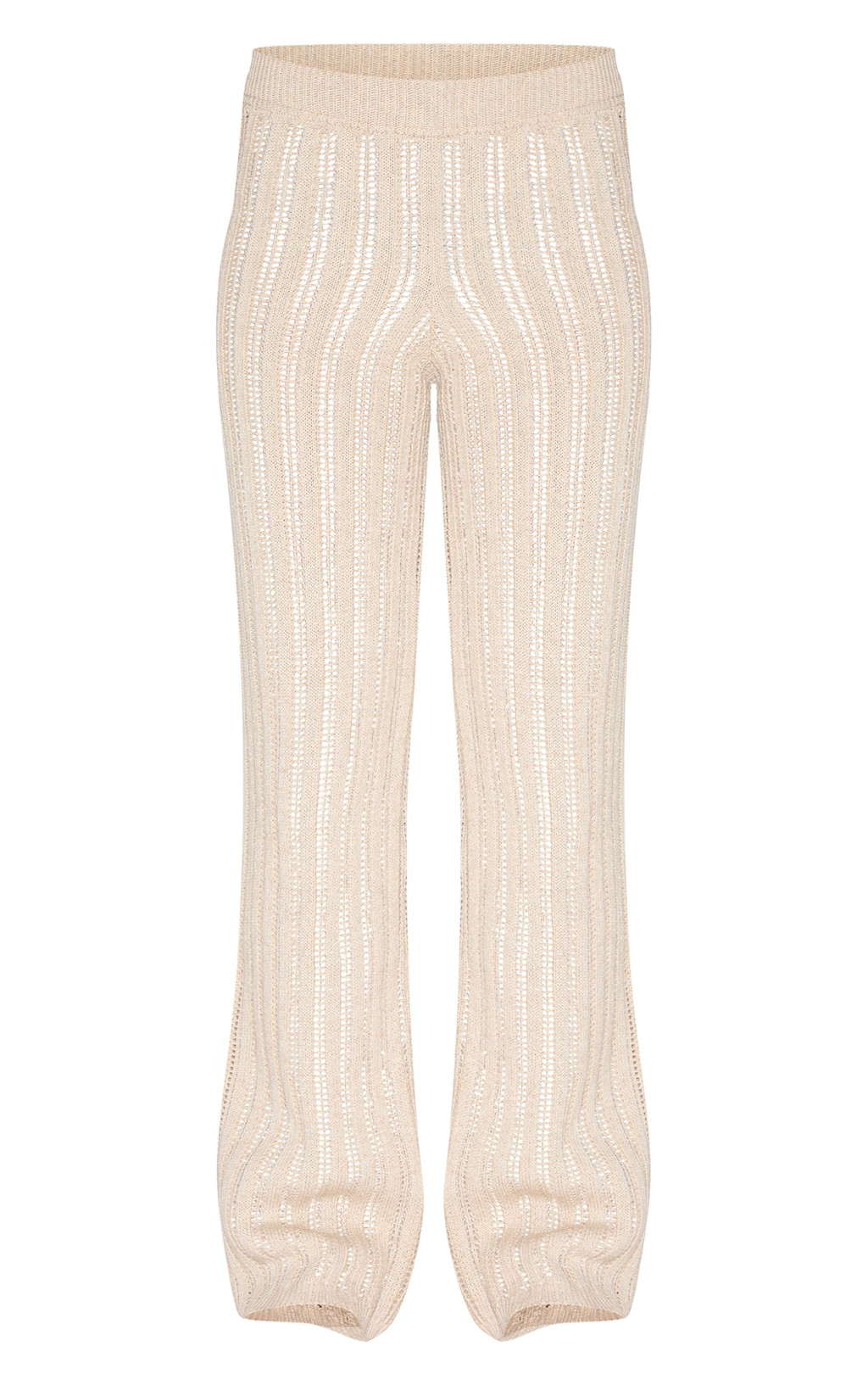 Petite Natural Knitted Trousers | Petite | PLT