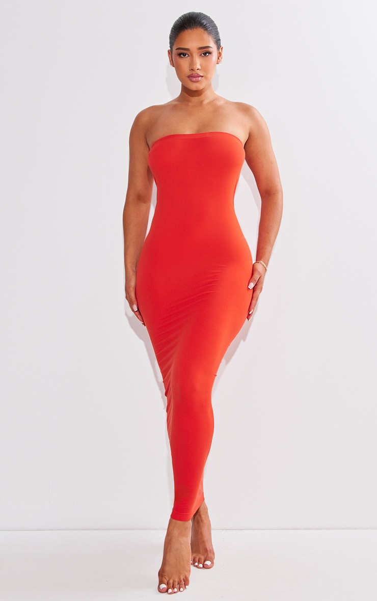 Orange Dresses | Burnt Orange Dresses | PrettyLittleThing