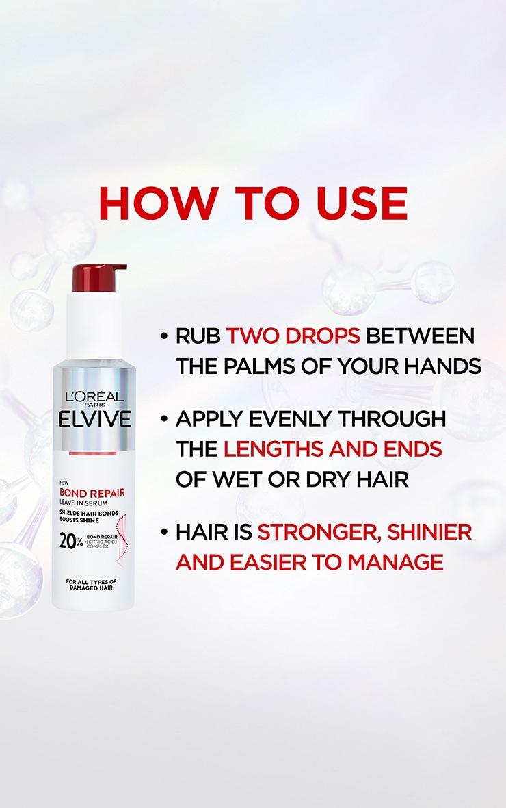 L’Oréal Paris Elvive Bond Repair Leave-In Hair Serum 150ml | Beauty | PLT
