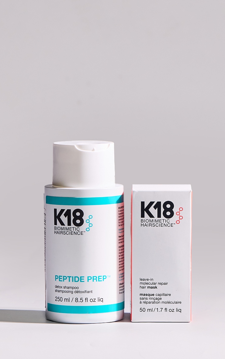 K18 Peptide Detox Shampoo & Molecular Repair Mask Bundle (Worth £99) | Beauty | PrettyLittleThing