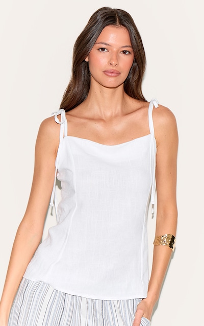 Spaghetti Strap Tops | PrettyLittleThing USA