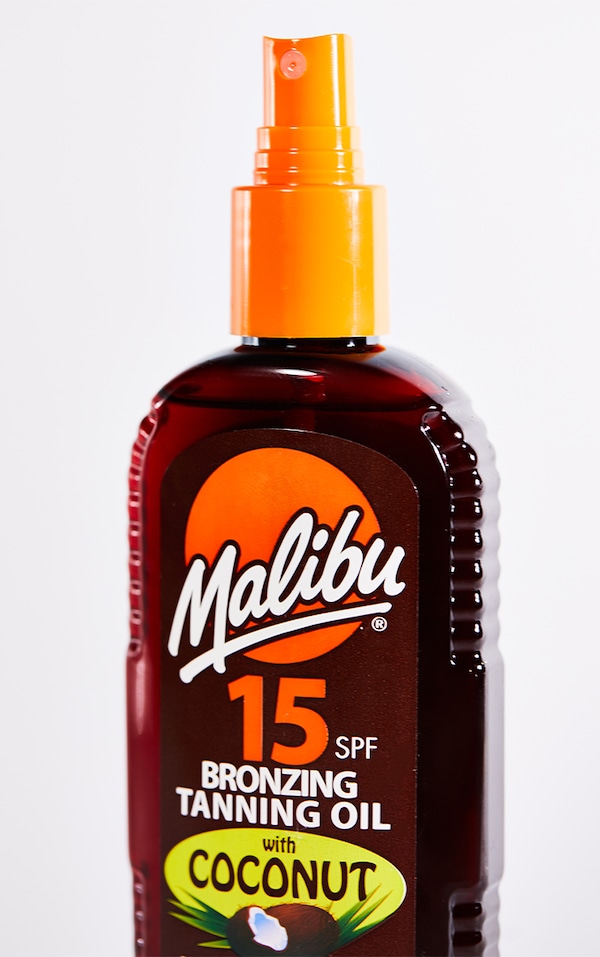 Malibu SPF 15 Bronzing Tanning Oil Coconut 200ml | Beauty ...