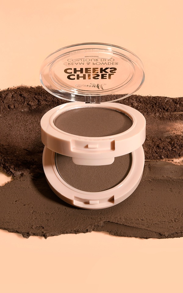 Barry M Chisel Cheeks Cream & Powder Contour Duo Deep | Beauty | PLT