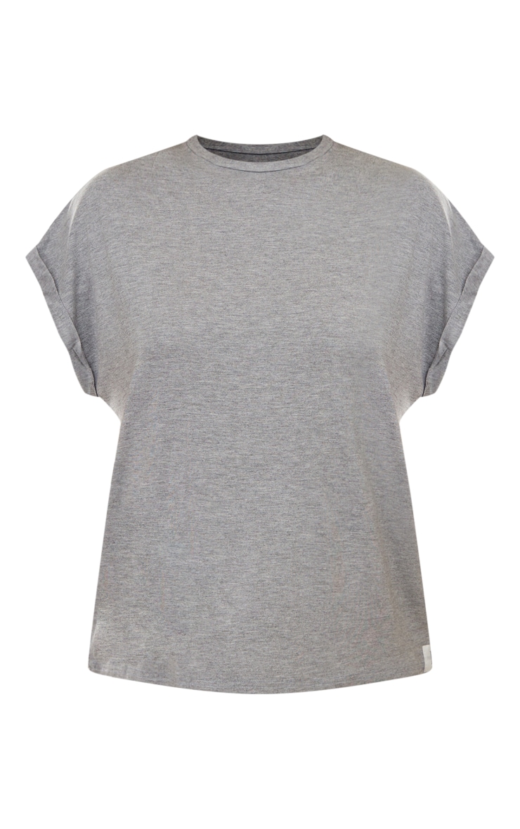 Prettylittlething Grey Badge Oversized Pj Vest | PrettyLittleThing