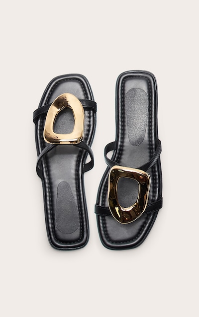 Gold Sandals | PrettyLittleThing