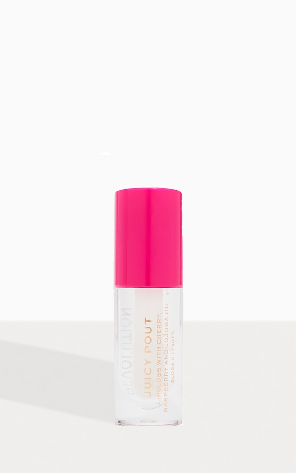 Makeup Revolution Juicy Pout Coconut Lip Gloss | PrettyLittleThing IRE