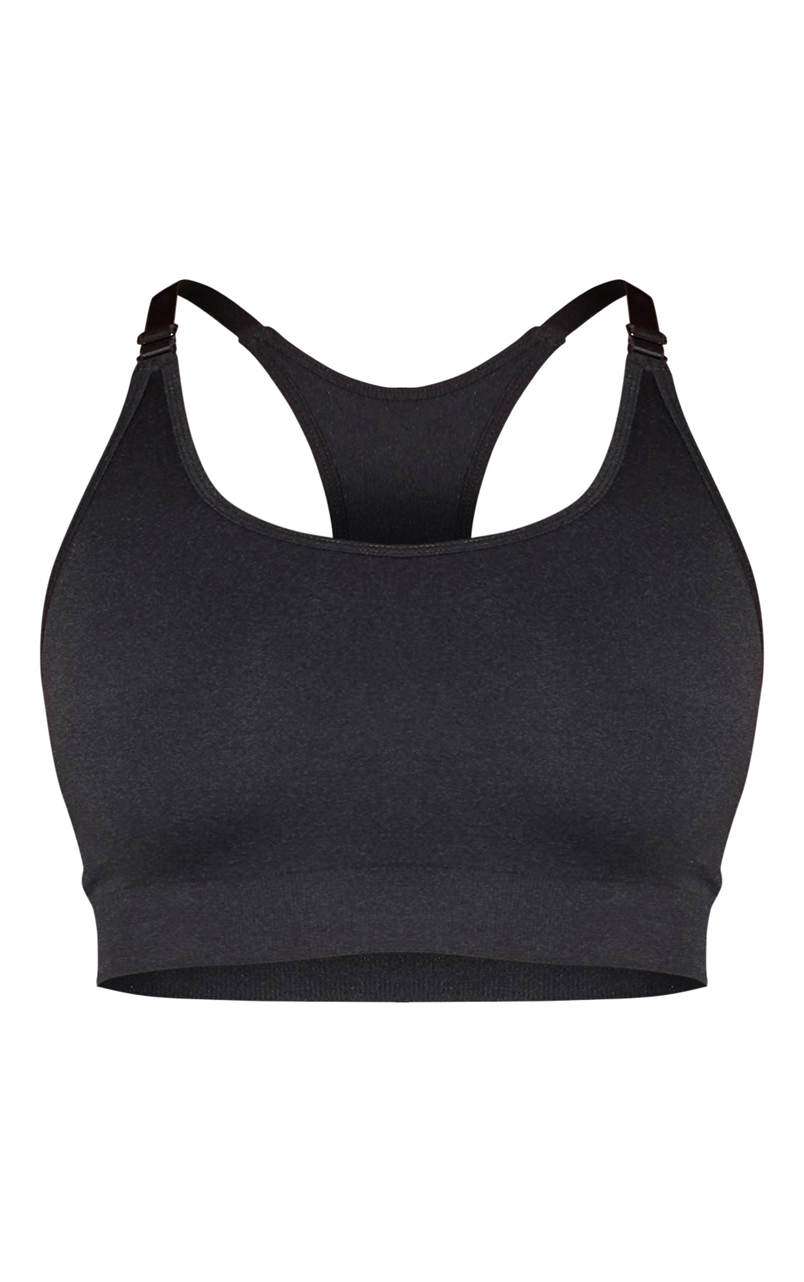 Shape Black Seamless Active Cupped Sports Bra | Shape ...