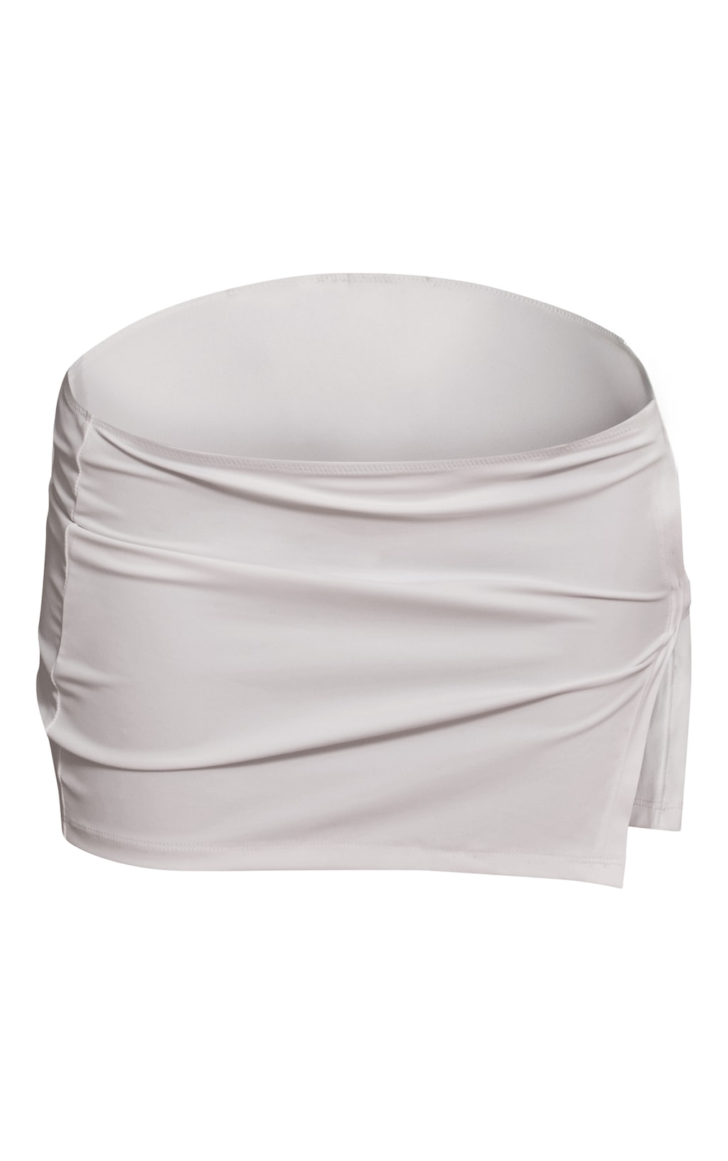 White Resin Trim Mini Beach Skirt | Swimwear | PrettyLittleThing USA