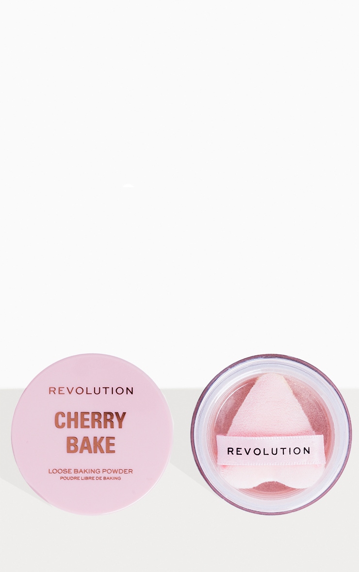 Makeup Revolution Cherry Bake Loose Powder & Puff | Beauty | PLT