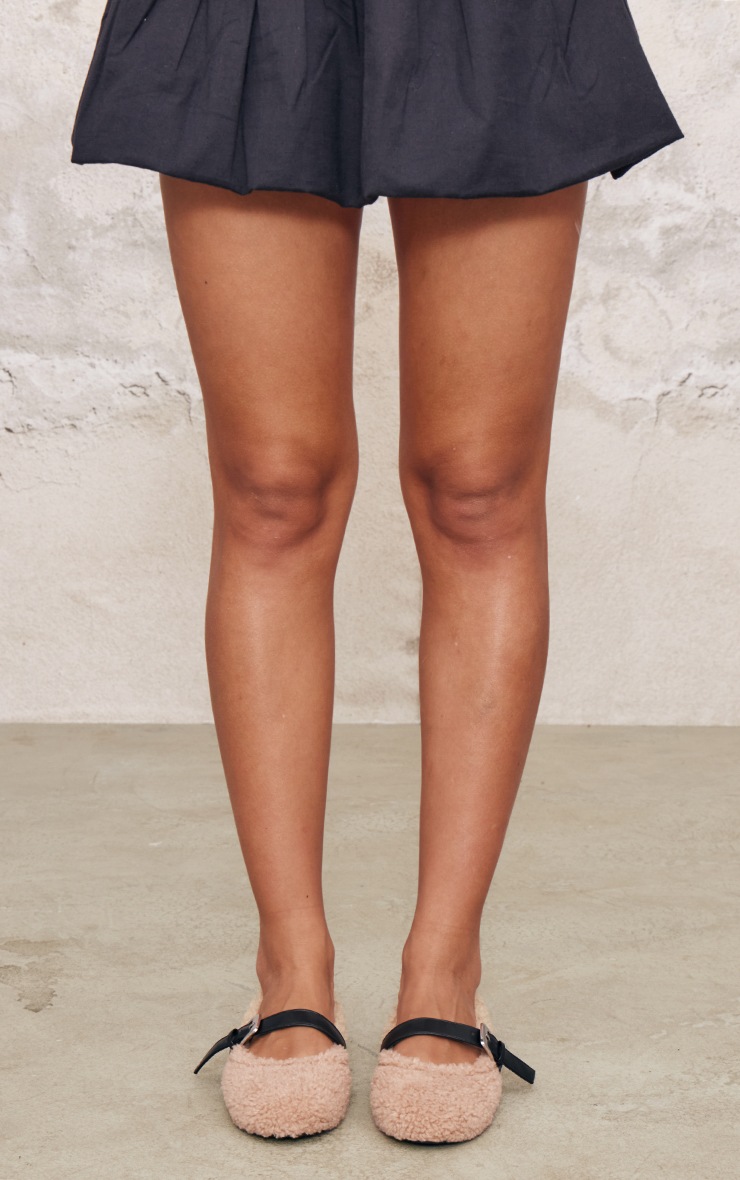 Teddy Borg Buckle Strap Flat Ballet Pumps | Footwear | PrettyLittleThing