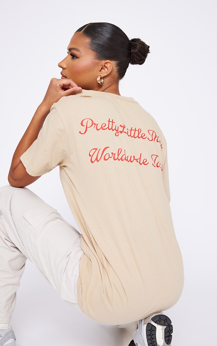 Plt Stone Worldwide Tour Print T Shirt | Tops | PrettyLittleThing CA