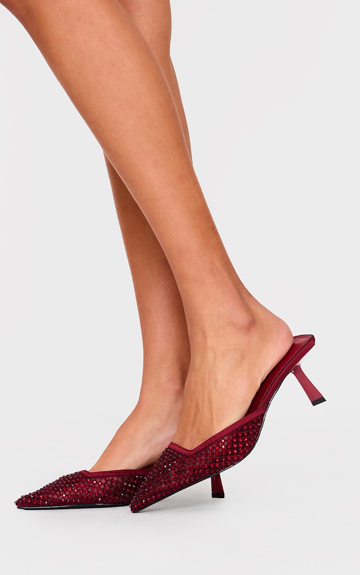 Heeled Mules | Women's Mules With Heels | PrettyLittleThing