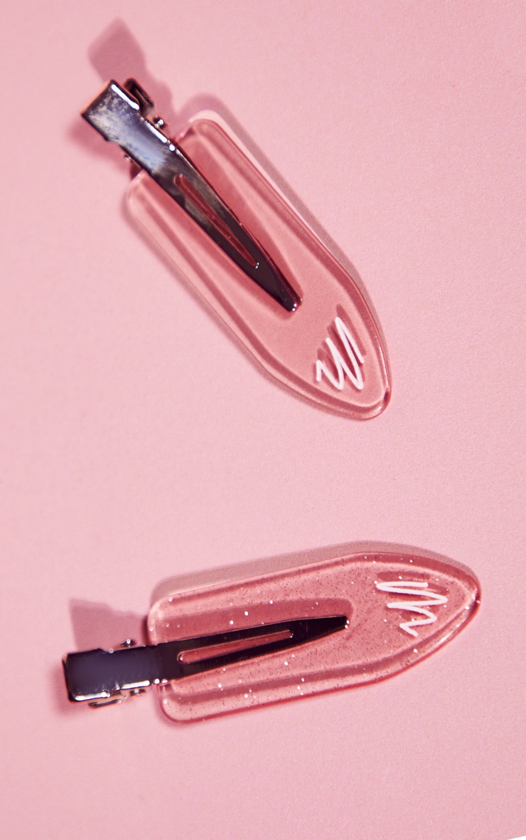 Mermade Hair No-Crease Clips Pink 6 Pack | PrettyLittleThing IE