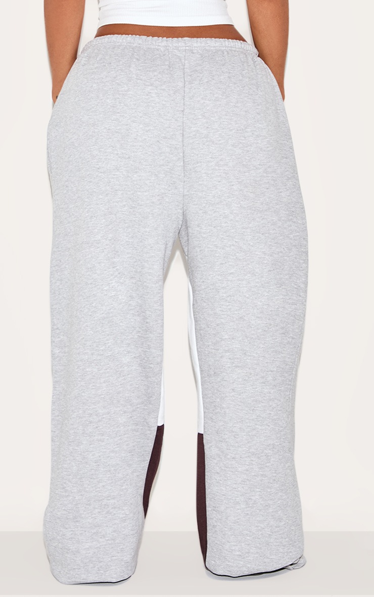 Shape Grey Marl Paint Splat Wide Leg Joggers | Shape | PLT