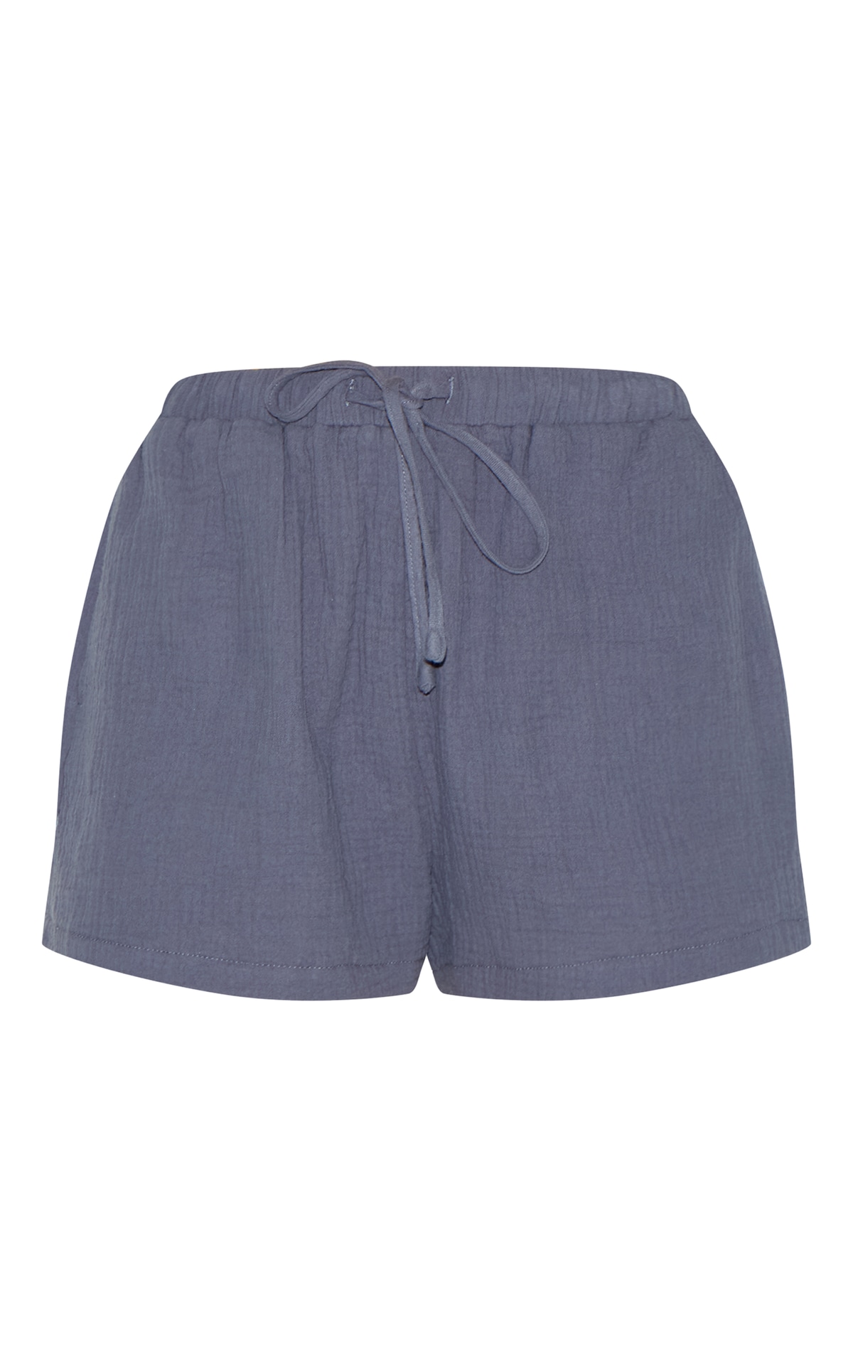 Charcoal Woven Floaty Drawstring Shorts | Co-ords | PLT USA