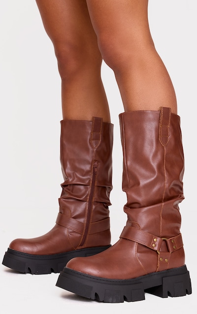 Brown Boots | PrettyLittleThing