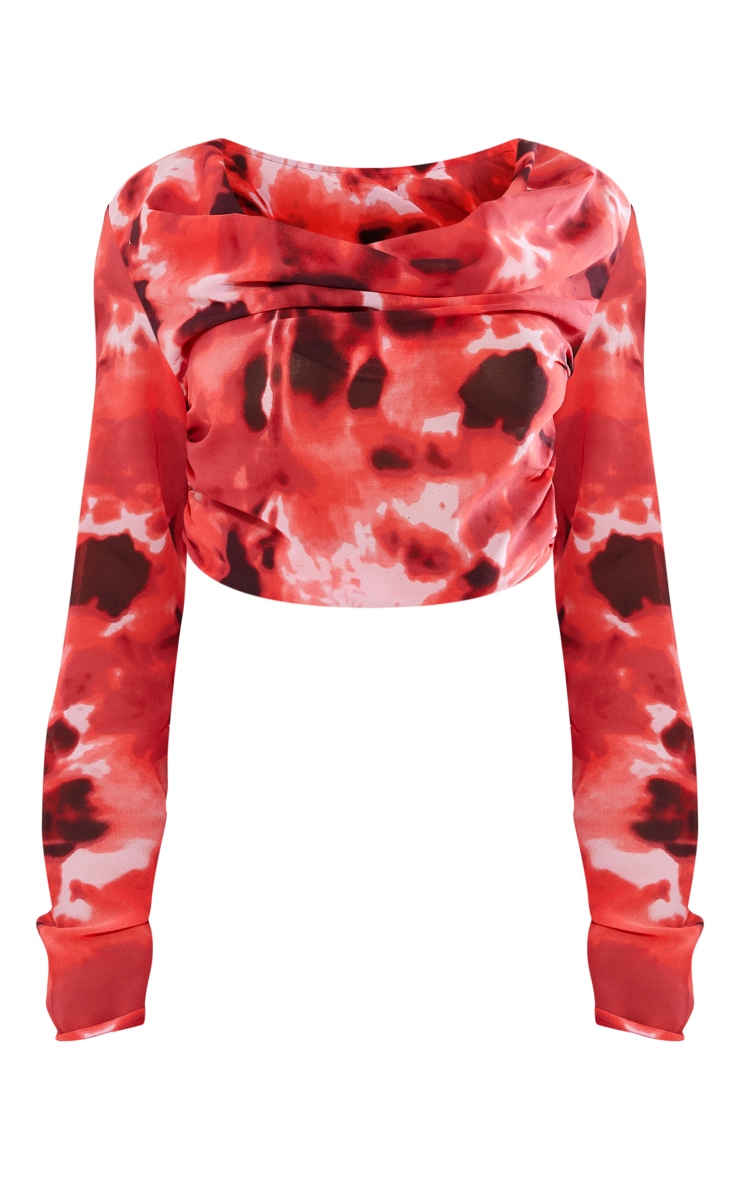 Pink Blurred Ink Chiffon Beach Set | Swimwear | PLT