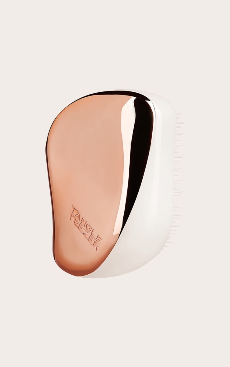 Tangle Teezer Brosse Compacte Styler Rose Gold/Cream | Beauty ...