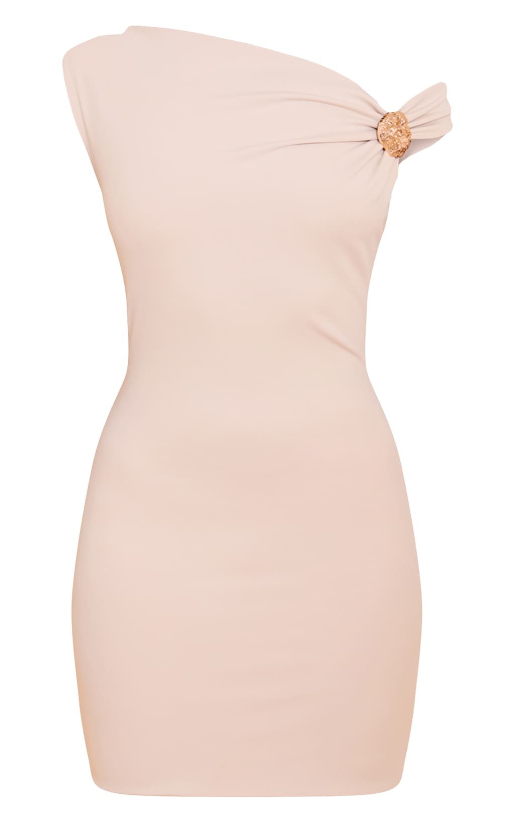 Cream Soft Touch Off The Shoulder Mini Dress | Dresses | PLT