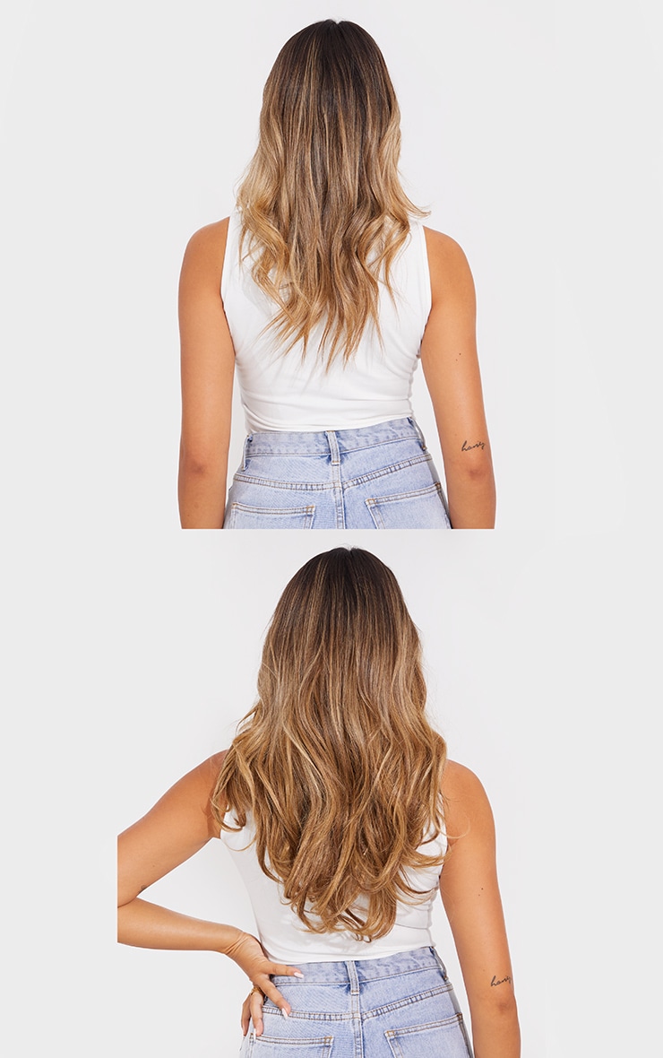 Lullabellz Thick 16'5 Piece Blow Dry Clip In Hair | PrettyLittleThing