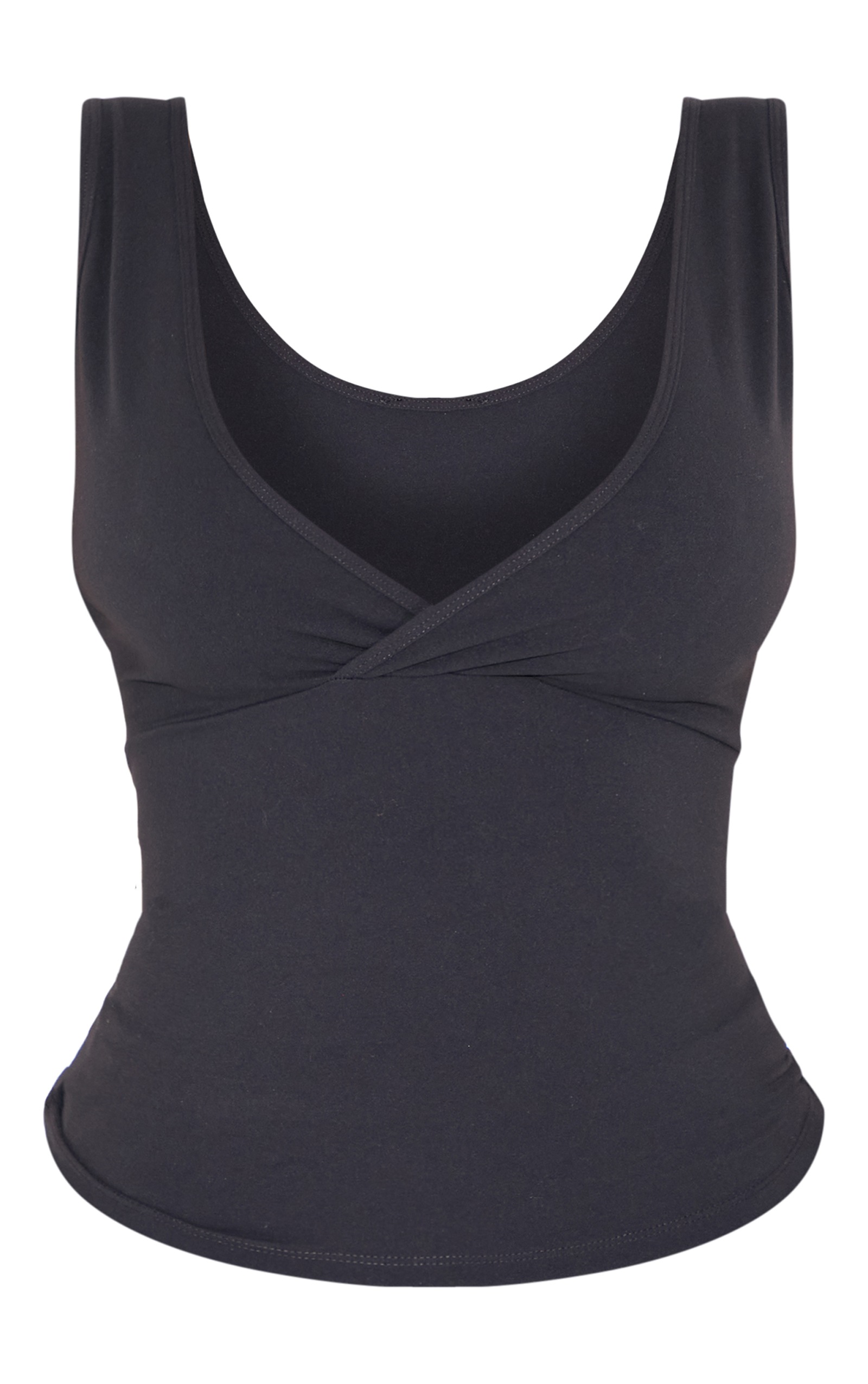 Shape Charcoal Sculpt Active Wrap Long Line Top | Shape | PLT