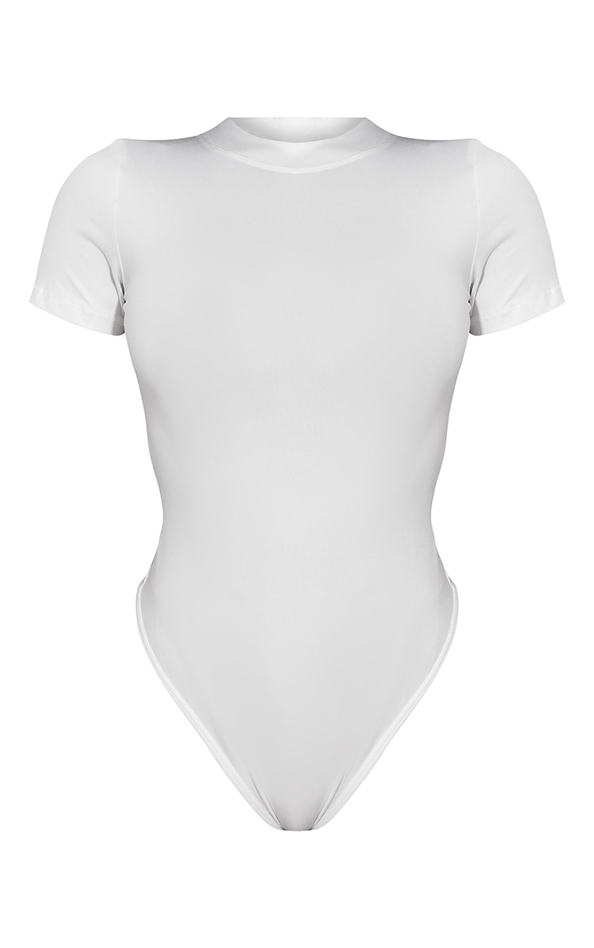 Shape White Sculpted Short Sleeve Bodysuit | Shape | PrettyLittleThing
