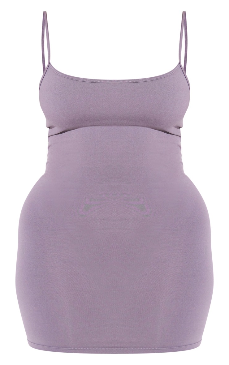 Shape Charcoal Grey Sculpted Mini Dress | Shape | PLT