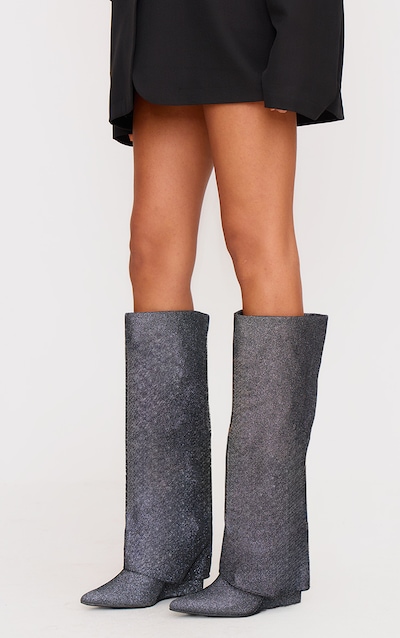 Fold Over Boots | PrettyLittleThing