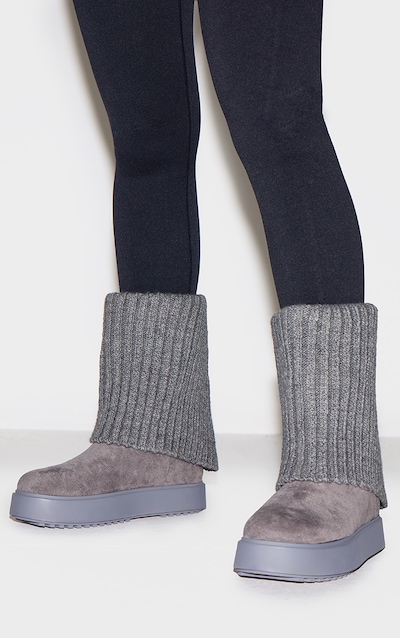 Fold Over Boots | PrettyLittleThing