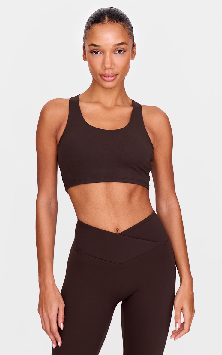 Espresso Ultimate Sculpt Double Layer Padded Bra | Activewear ...