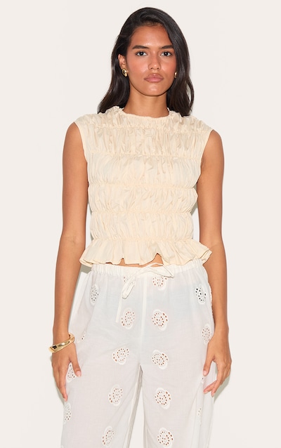 Shirred tops | PrettyLittleThing