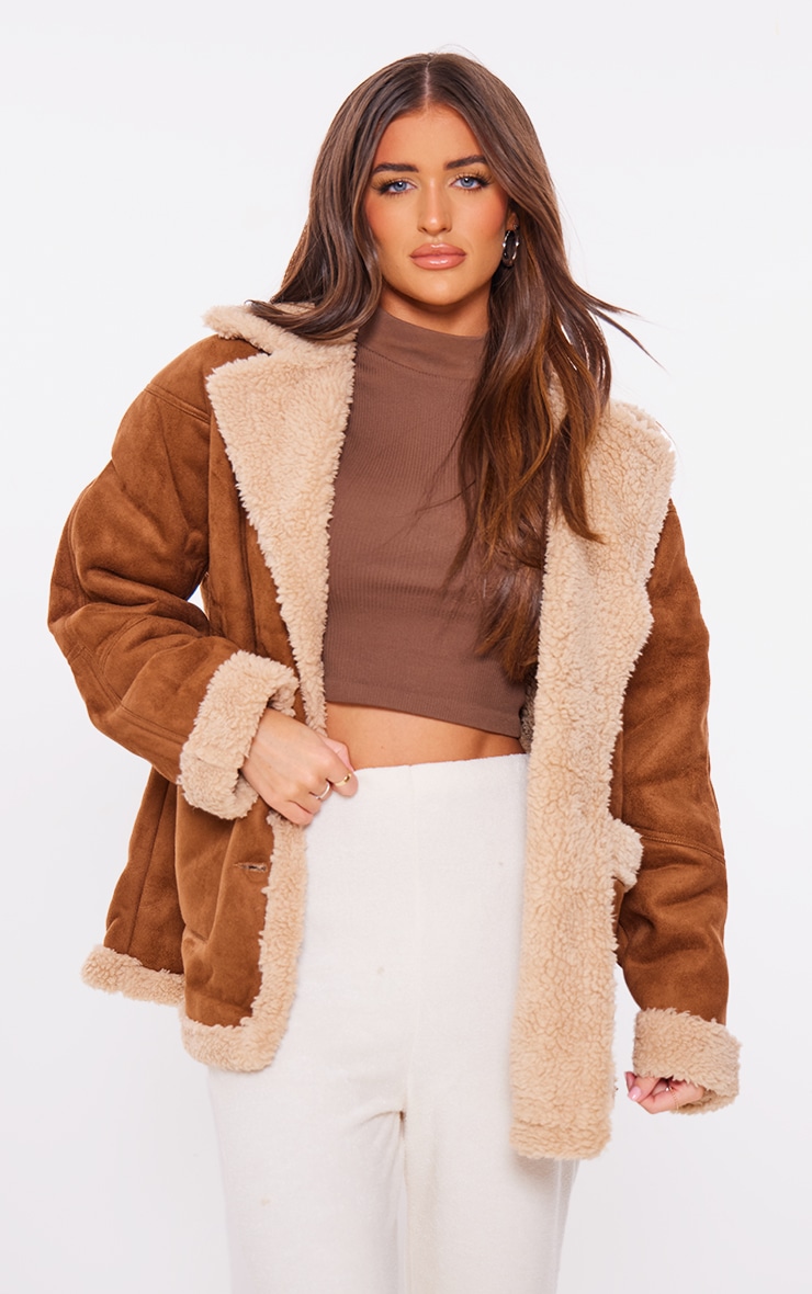 Women's Faux Suede Jackets | Suede Coats | PrettyLittleThing