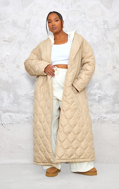 Plus size quilted jackets | PrettyLittleThing