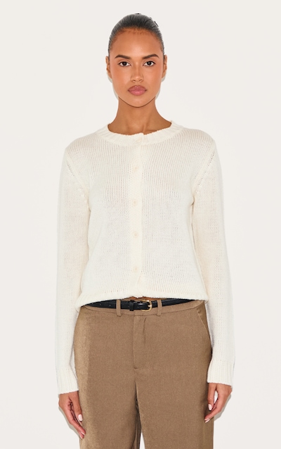 Cream Cardigans | PrettyLittleThing