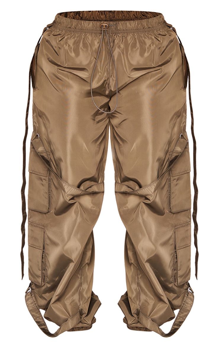 Shape Khaki Shell Pocket Detail Cuffed Cargos | Shape | PLT